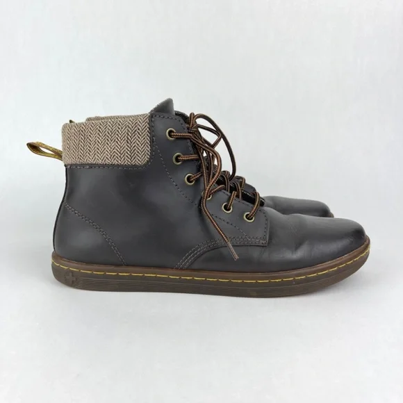 Dr. Martens | Shoes | Dr Martens Womens Maelly Brown Leather Ankle ...